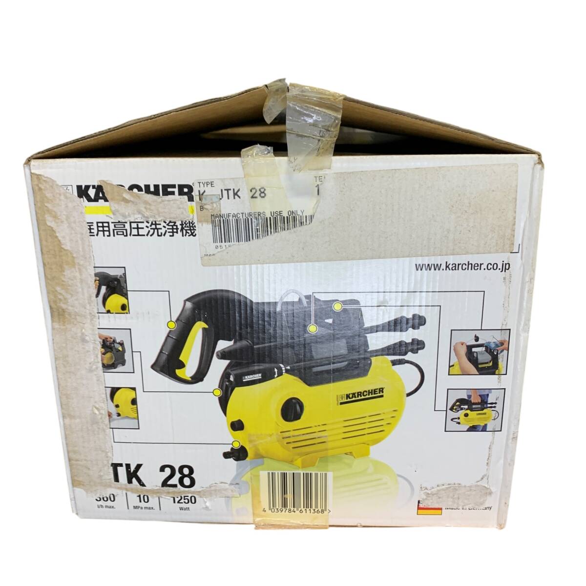 Yahoo!オークション - 未使用品 JTK28 ケルヒャー KARCHER 家庭用高圧...