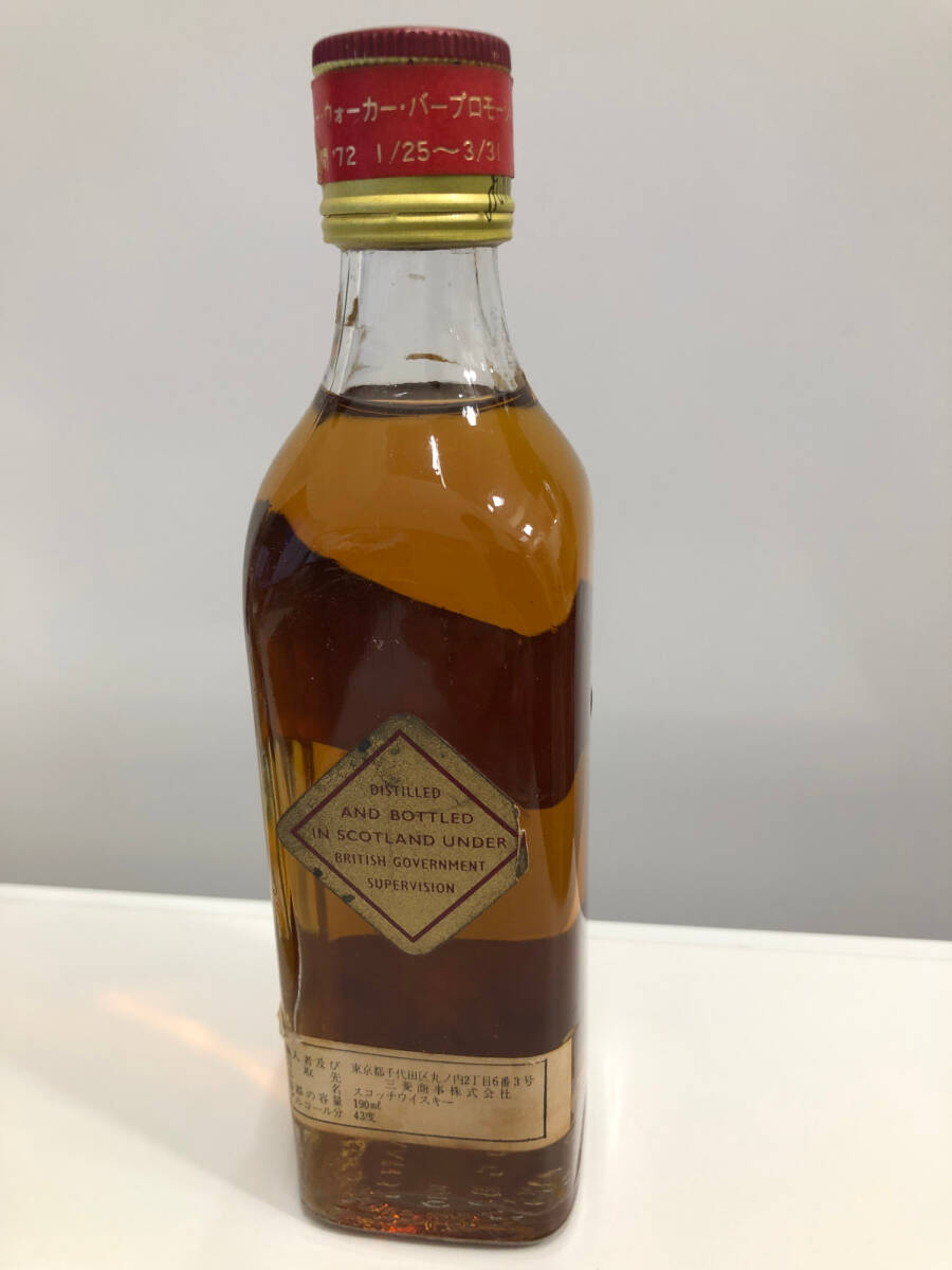 Yahoo!オークション - ジョニーウォーカー 赤ラベル 190ml 43％ ハーフ...