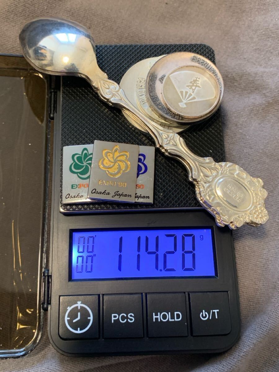 Yahoo!オークション - 1円〜 約114g silver925 純銀 まとめ売り 東京オ...