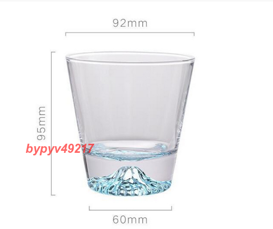 Yahoo!オークション - 人気品ウイスキー グラス 富士山グラス 270ml 2...