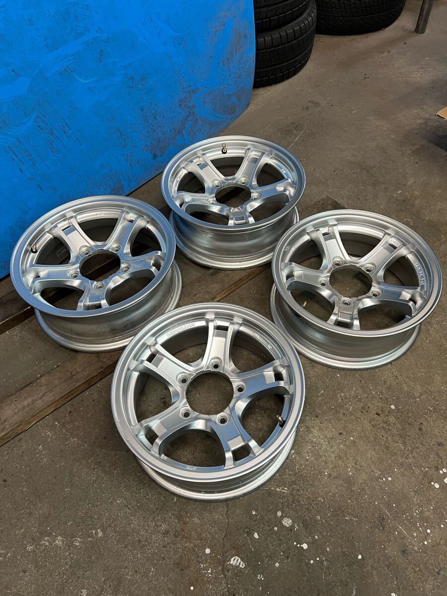 Yahoo!オークション - WEDS 4本 15インチ 5.5j ET5 5穴 PCD139.7 ジム...