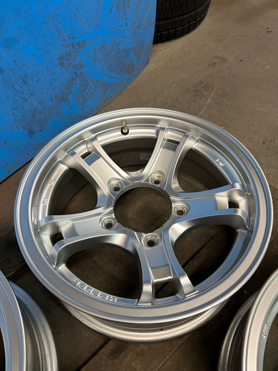 Yahoo!オークション - WEDS 4本 15インチ 5.5j ET5 5穴 PCD139.7 ジム...