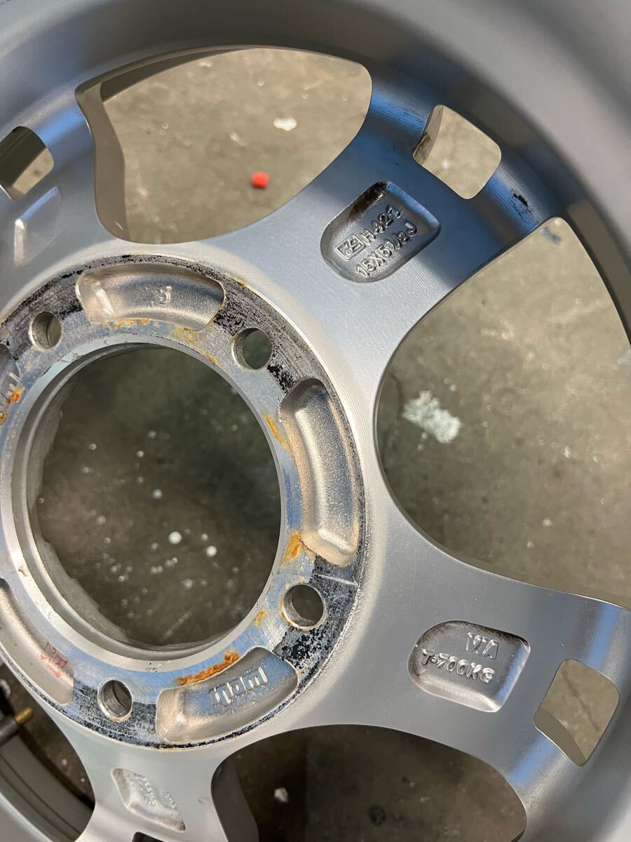 Yahoo!オークション - WEDS 4本 15インチ 5.5j ET5 5穴 PCD139.7 ジム...