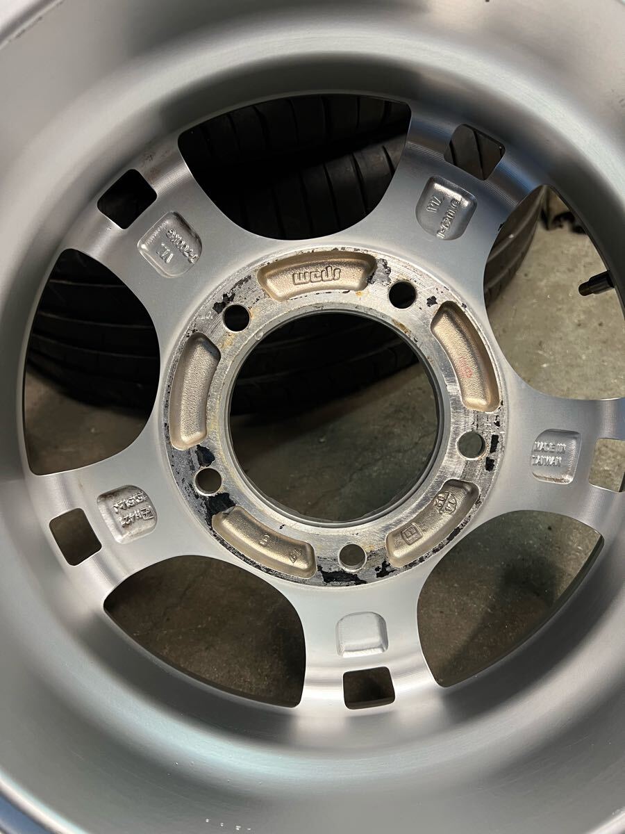 Yahoo!オークション - WEDS 4本 15インチ 5.5j ET5 5穴 PCD139.7 ジム...