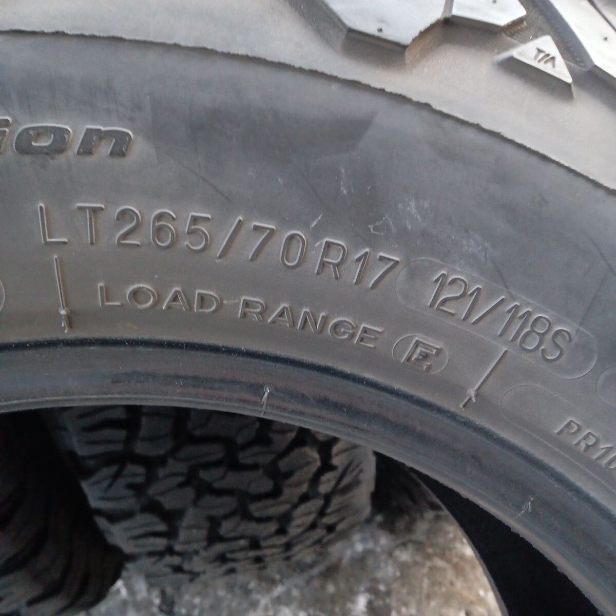 Yahoo!オークション - LT 265/70R17 121/118S BF グットリッチ 4本