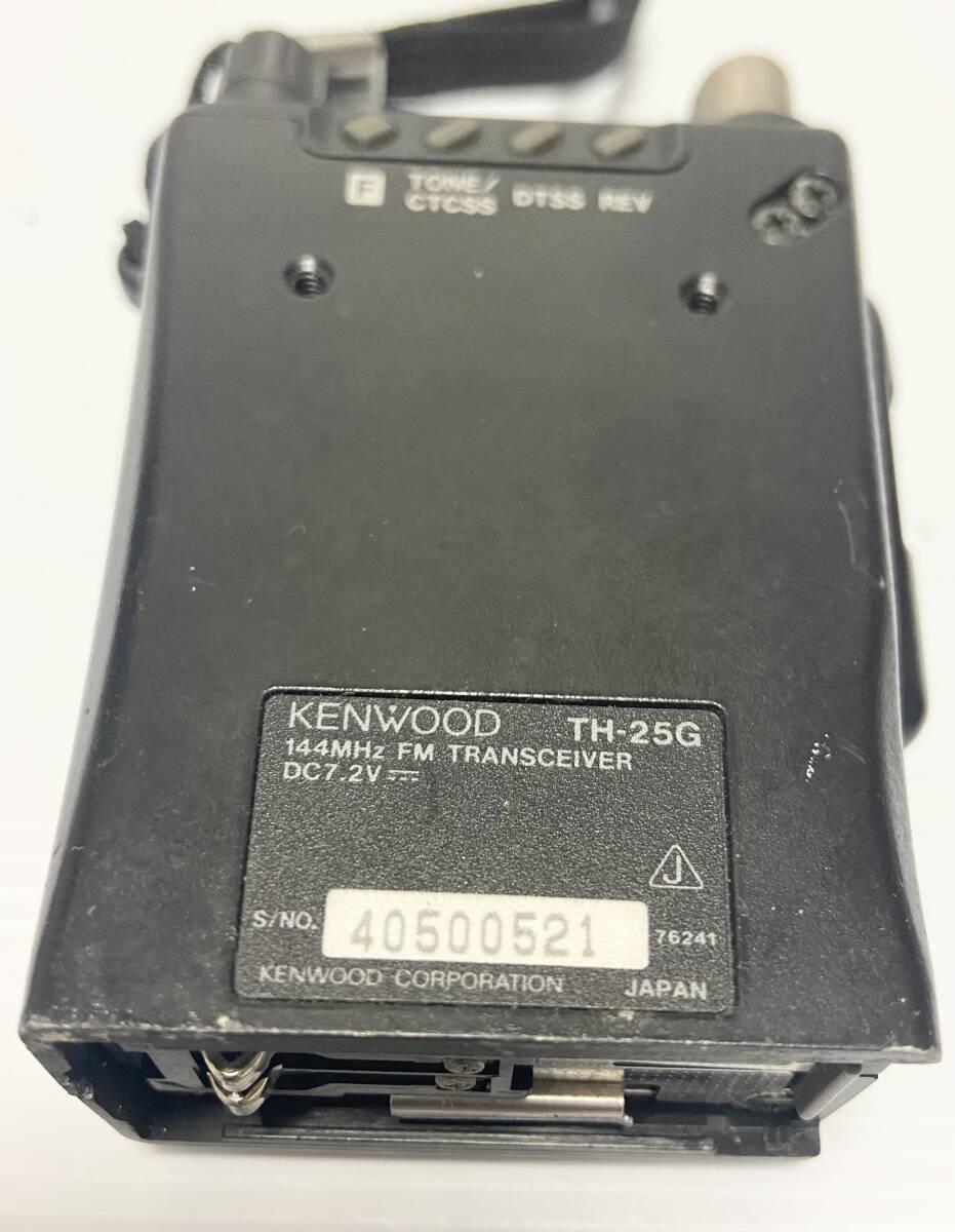 Yahoo!オークション - KENWOOD TH-25G ジャンク