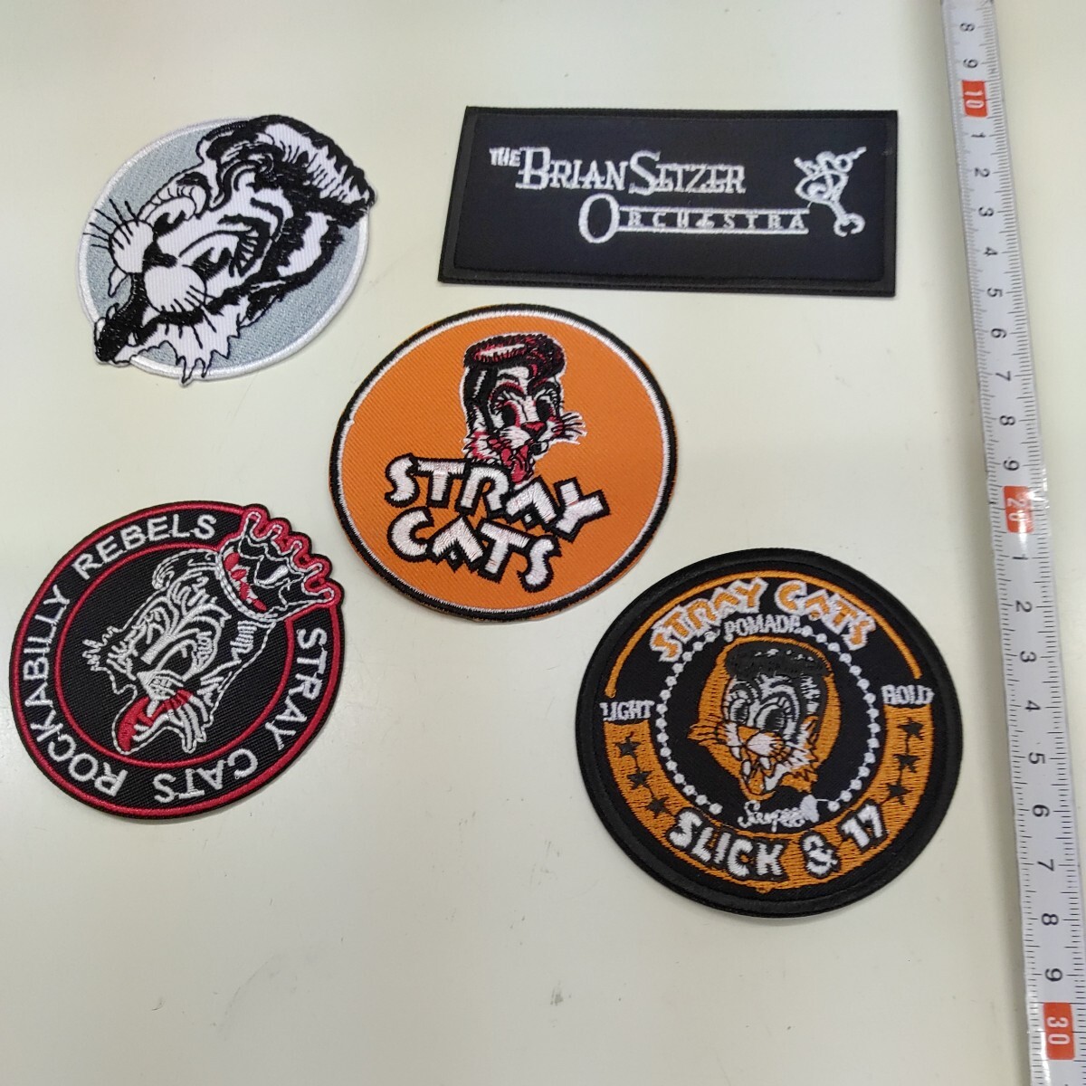 Yahoo!オークション - ストレイキャッツ ワッペン 5枚セット m050 ロ...