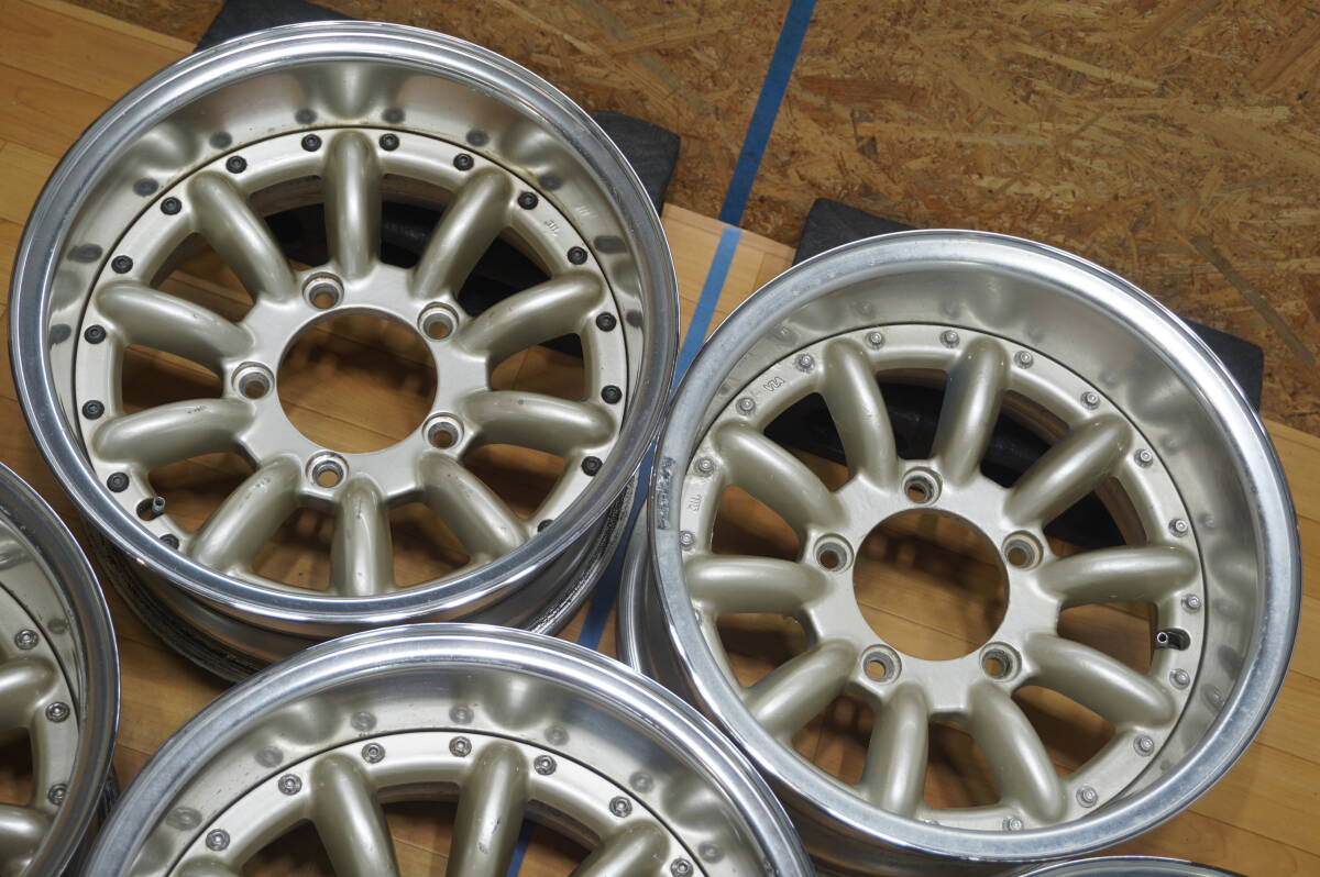 Yahoo!オークション - K0044【希少】エンケイ デセム10 PCD139.7 8J-28...