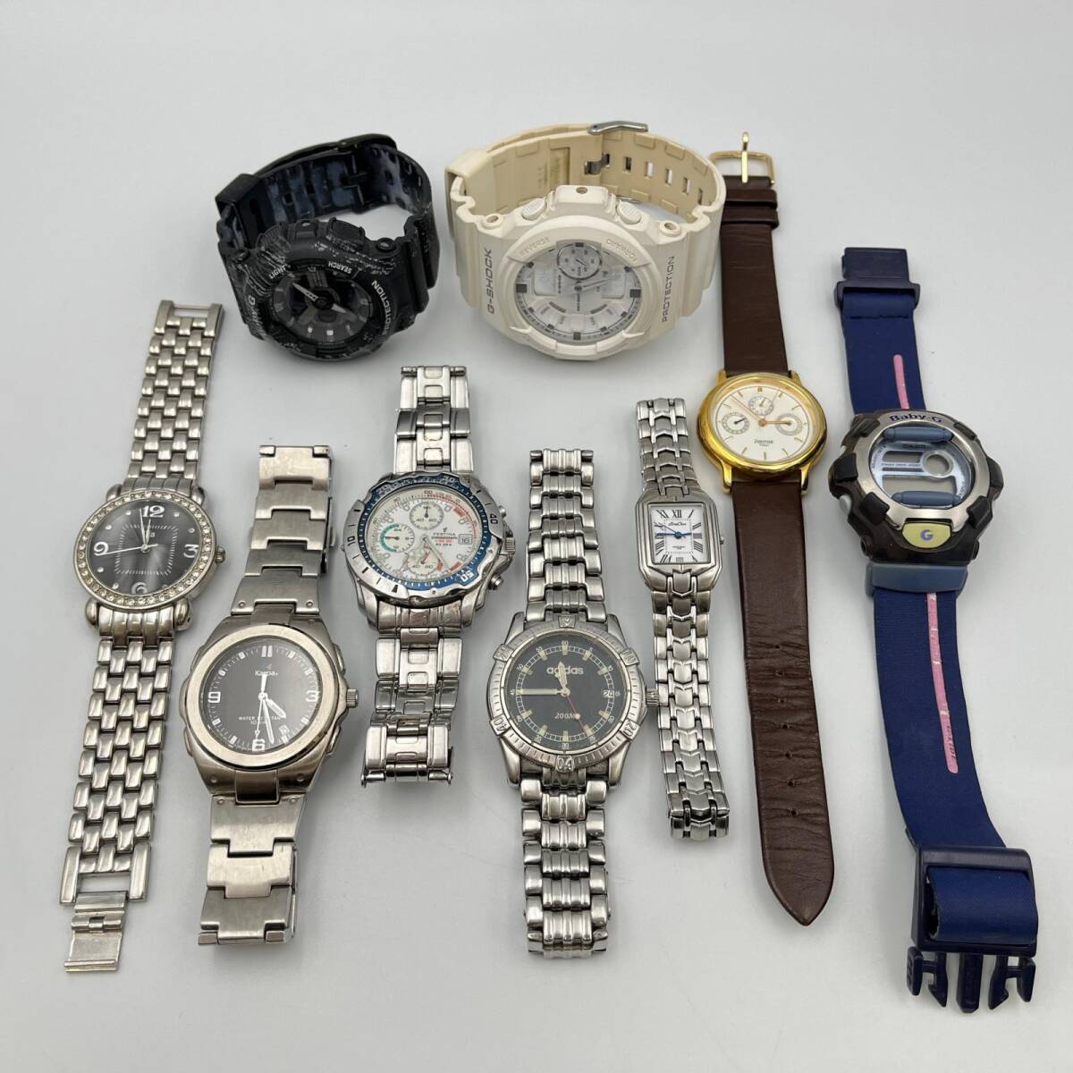 Yahoo!オークション - L811 時計まとめ ウォッチ adidas kaepa CASIO G...