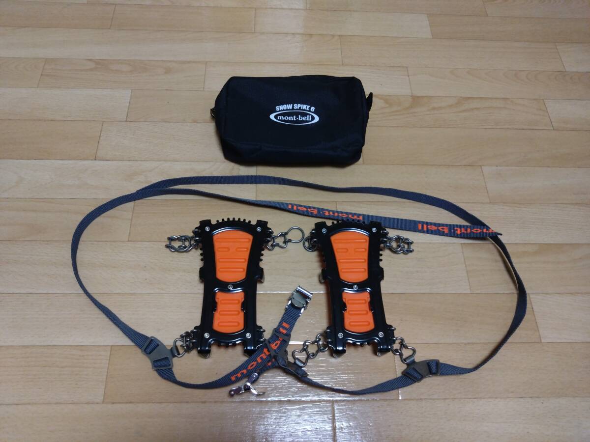 Yahoo!オークション - モンベル スノースパイク 6