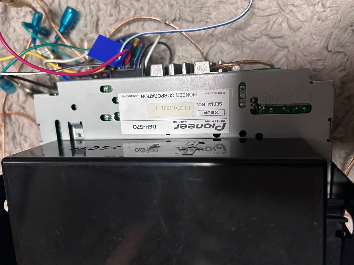 Yahoo!オークション - carrozzeria カロッツェリア DEH-570 パイオニ...