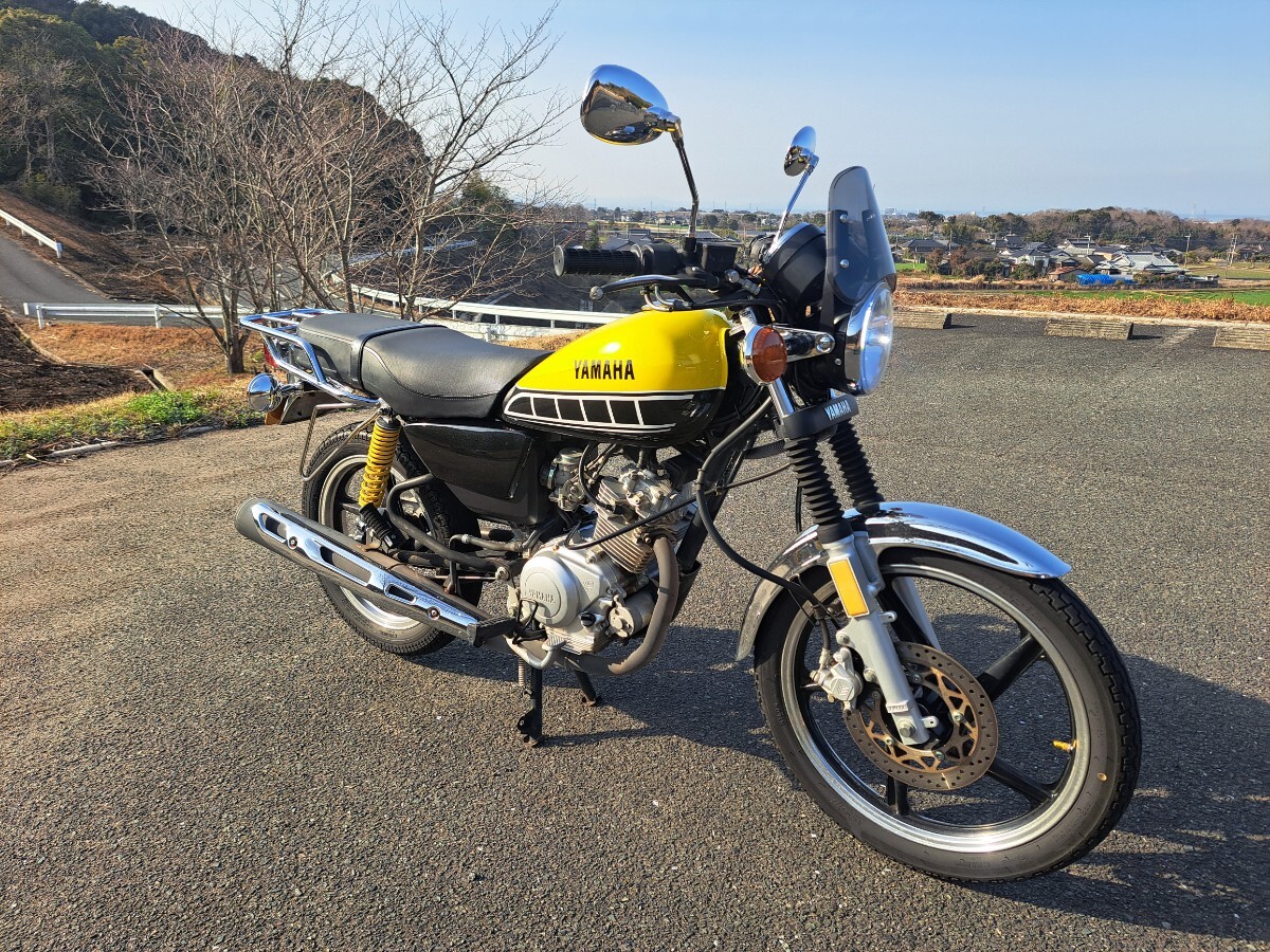 Yahoo!オークション - ヤマハ YB125SP SR仕様 インターカラー人気の原...
