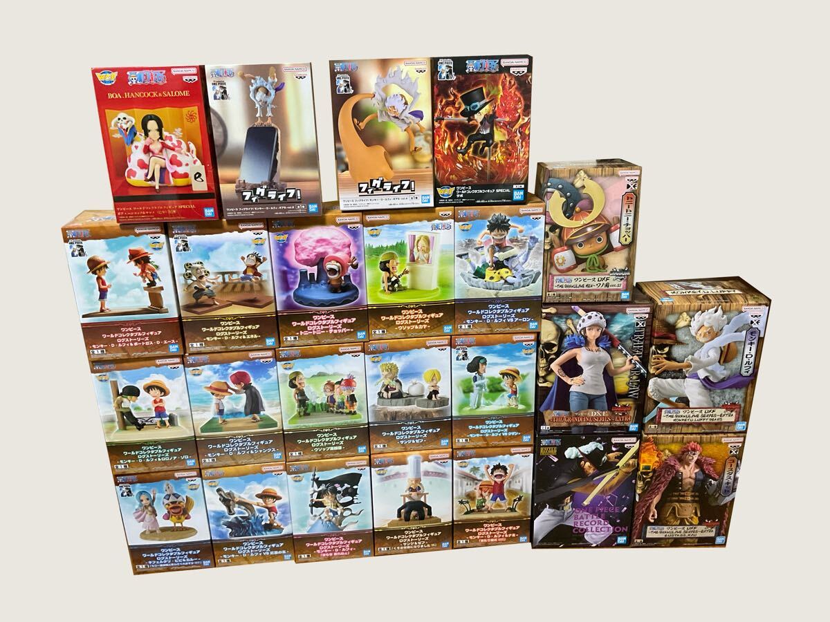 新品未開封24個 ワンピース フィギュア ワーコレ ログ 新品未開封24個 ワンピース フィギュア ワーコレ ログ