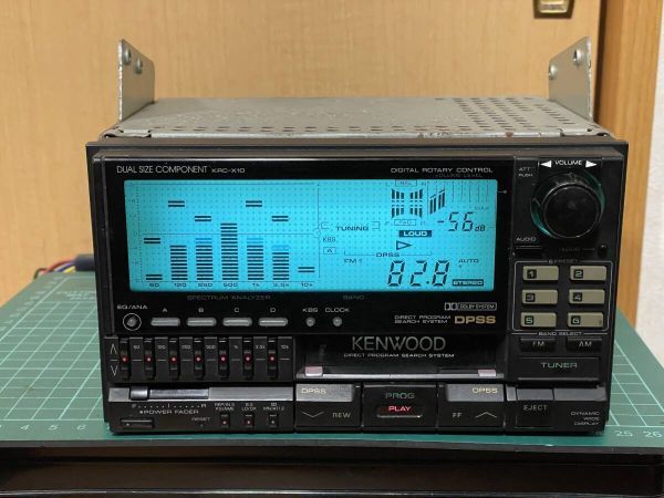 Yahoo!オークション - 希少動作品 ケンウッド製2DIN カセットデッキ KR...