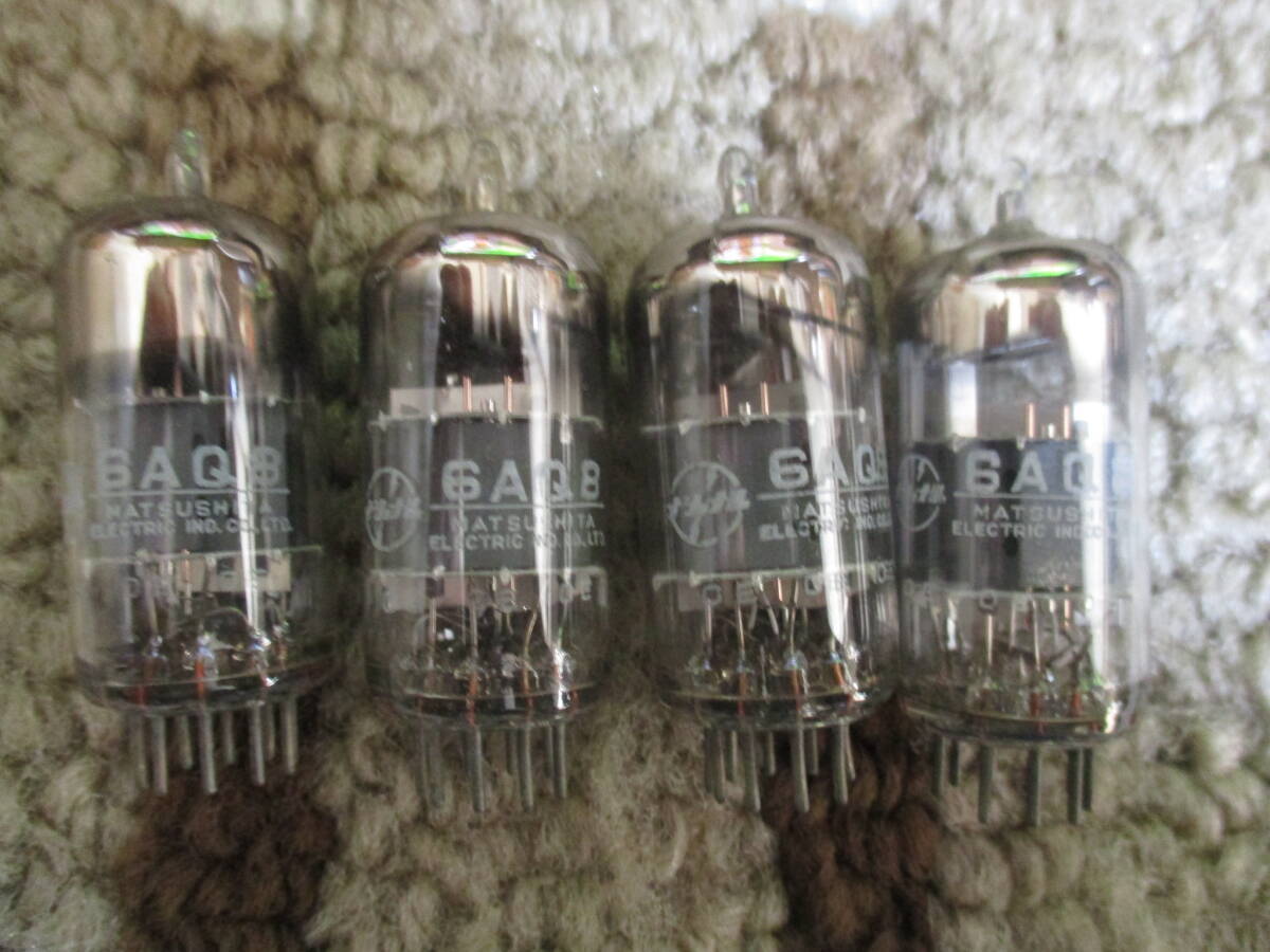Yahoo!オークション - 真空管 ナショナル 6AQ8×4本 導通のみ確認しま...