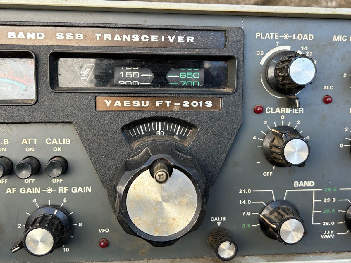 Yahoo!オークション - 八重洲無線 YAESU ヤエス FT-201S 無線機 現状...