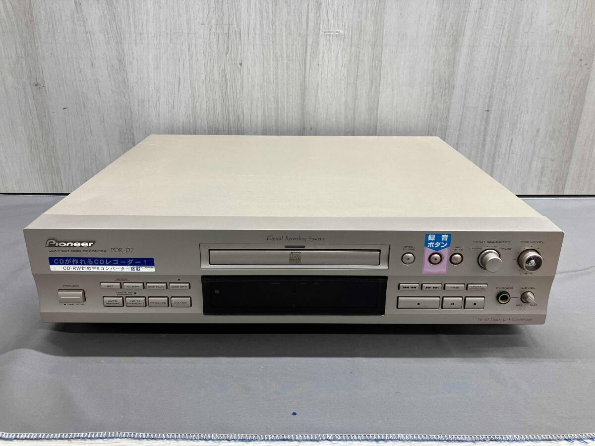 Yahoo!オークション - ジャンク Pioneer CDレコーダー PDR-D7 パイオニ...