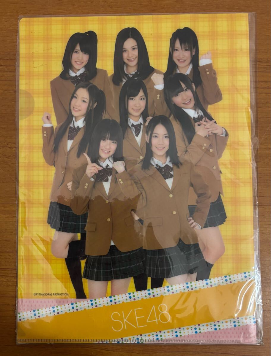 Yahoo!オークション - CF SKE48 クリアファイル A4サイズ ハンバーグレ...
