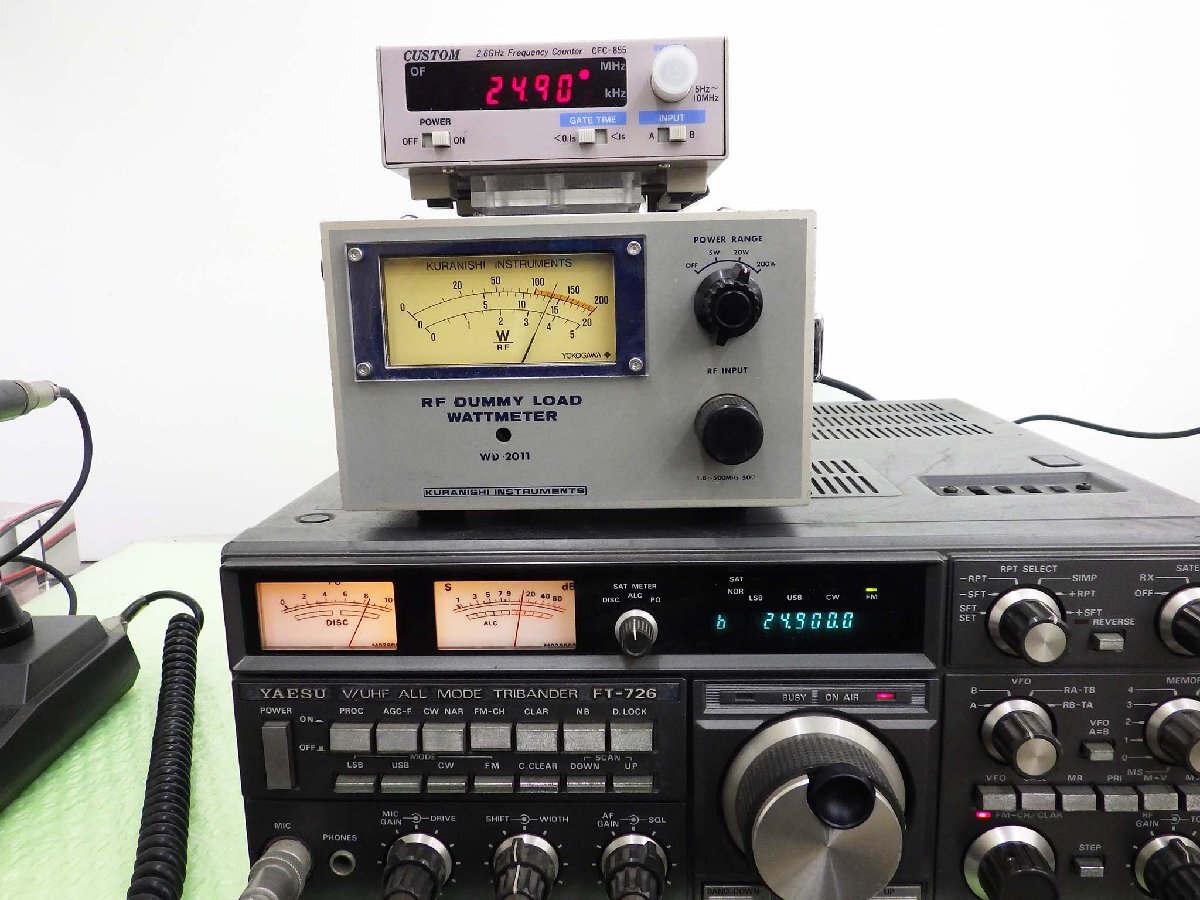 Yahoo!オークション - 21MHz～28MHzユニット【YAESU】FT-726 (オールモ...