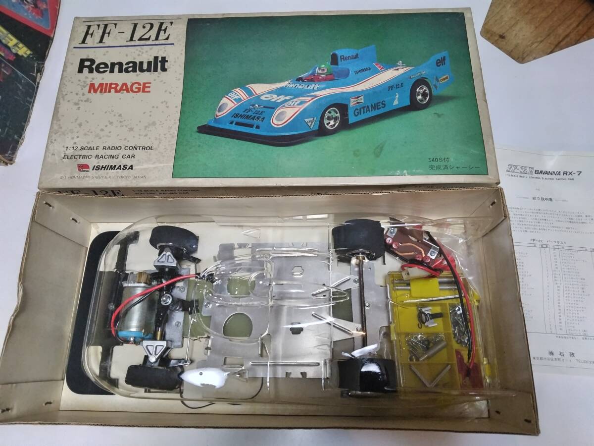 Yahoo!オークション - S179 ラジコンキット FF-12E Renault MIRAGE 未...