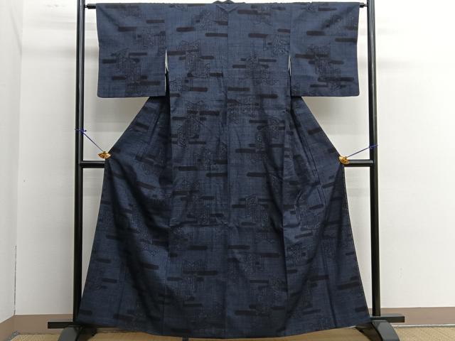 平和屋着物○本場結城紬 重要無形文化財 100亀甲 屏風 鈴乃屋 平和屋着物○本場結城紬 重要無形文化財 100亀甲 屏風 鈴乃屋