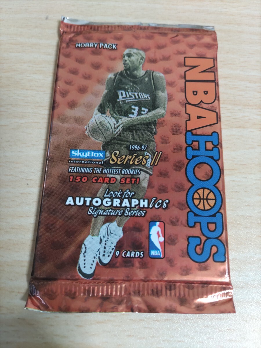 Yahoo!オークション - 【激レア】【未開封】NBA 1996-1997 Hoops Seri...