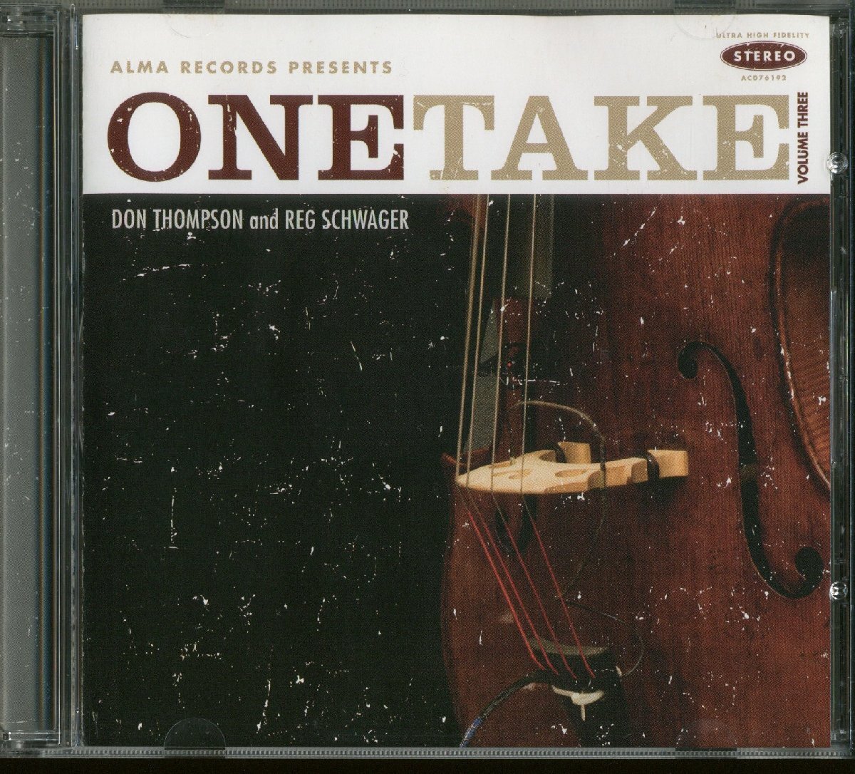 Yahoo!オークション - CD / DON THOMPSON & REG SCHWAGER / ONE TAKE V...