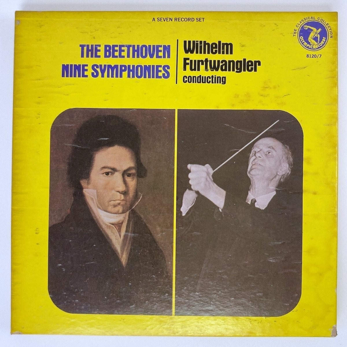 LP/ フルトヴェングラー / ベートーヴェン：交響曲全集 / US盤 7枚組 BOX OLYMPIC 8120/7 5C18S(交響曲)｜売買されたオークション情報、yahooの商品情報を ...