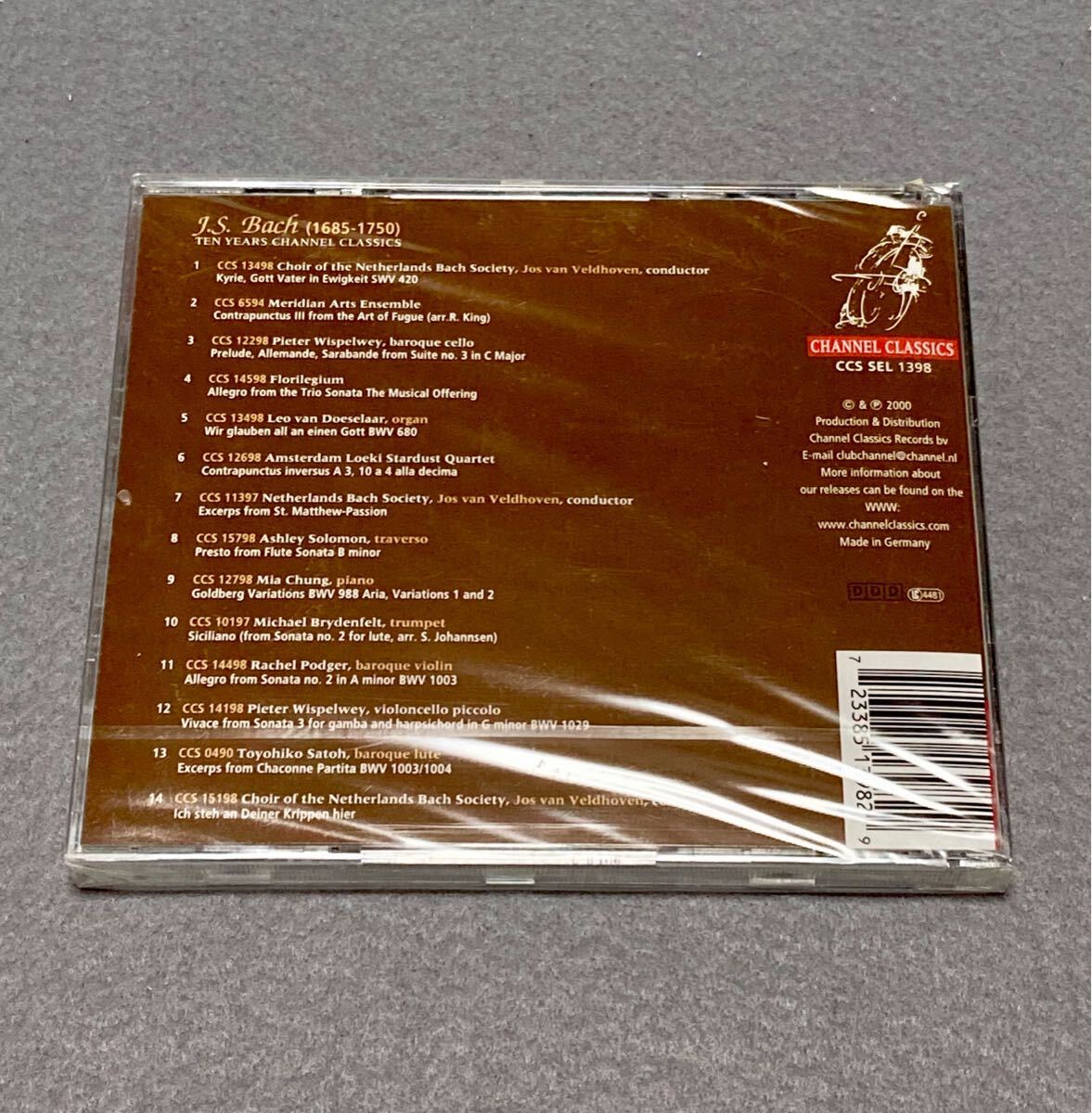 Yahoo!オークション - CD/ J.S.バッハ Ten Years Channel Classics