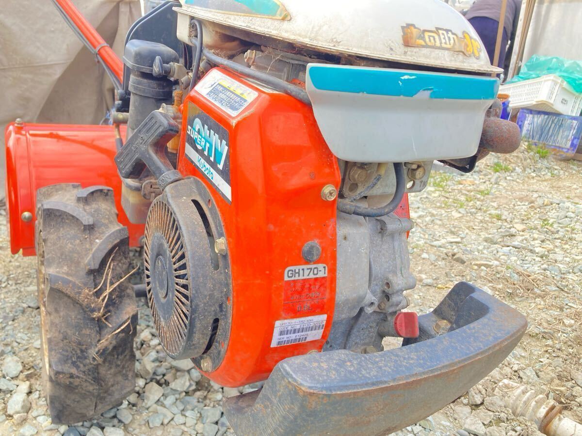 山形より引き取り限定 耕運機 管理機 クボタ TR60 タンク内サビ 山形より引き取り限定 耕運機 管理機 クボタ TR60 タンク内サビ