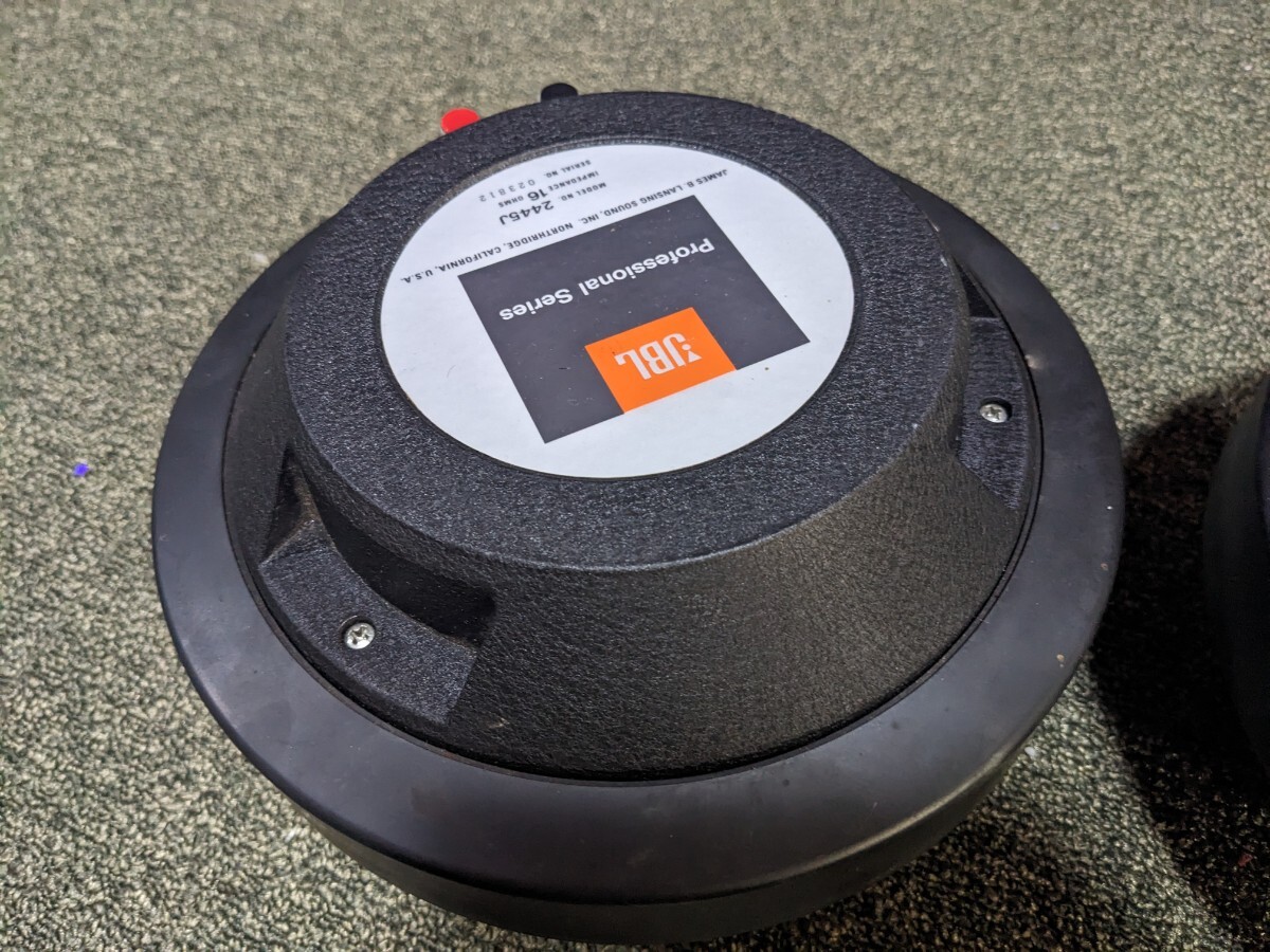 Yahoo!オークション - 美品 動作良好 美品 動作良好 JBL 2445J 2インチ...