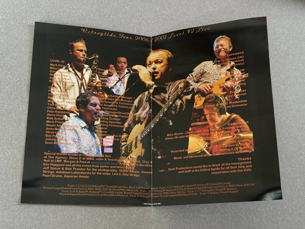 Yahoo!オークション - LEVEL42 RETROGLIDE TOUR LIVE DVD