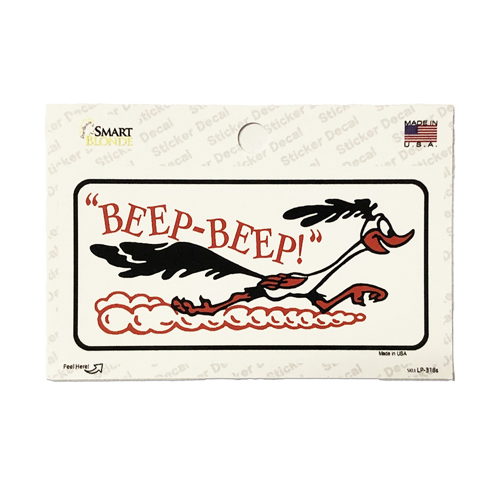 Yahoo!オークション - ステッカー ロードランナー BEEP-BEEP デカール ...