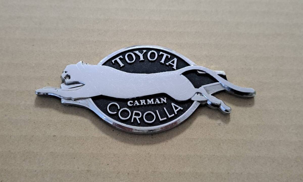 Yahoo!オークション - 当時物 トヨタ カローラ CARMAN エンブレム (検 ...