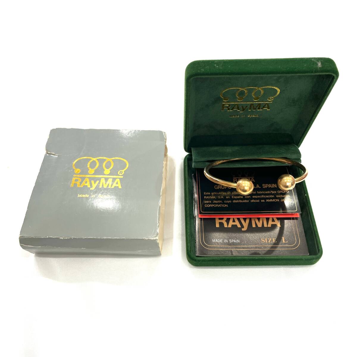 Yahoo!オークション - 1円～ RAyMA ライマ ブレスレット ゴールド Lサ...