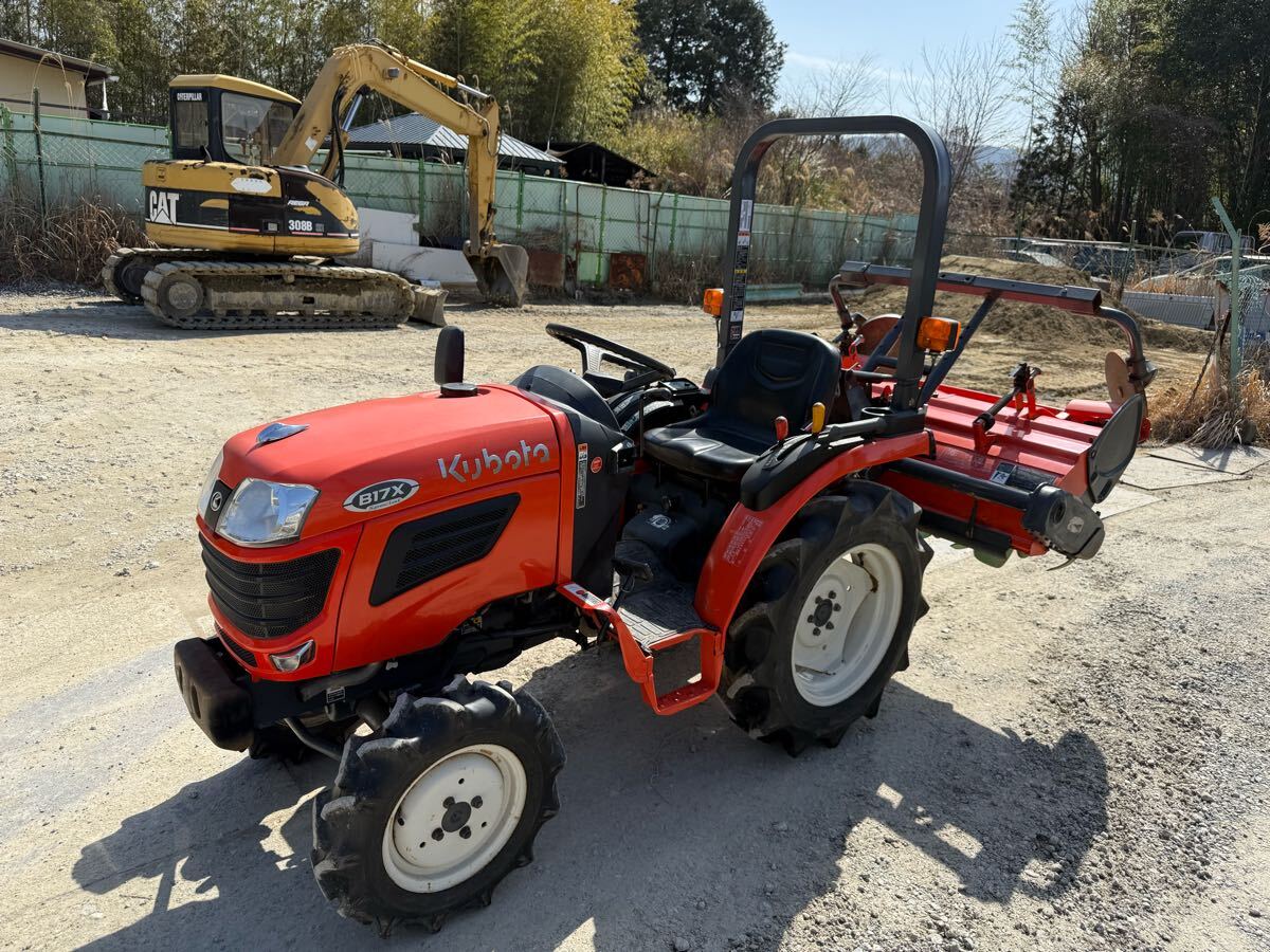 Yahoo!オークション - クボタ トラクター B17X 美品 時間少 ヤンマー ...