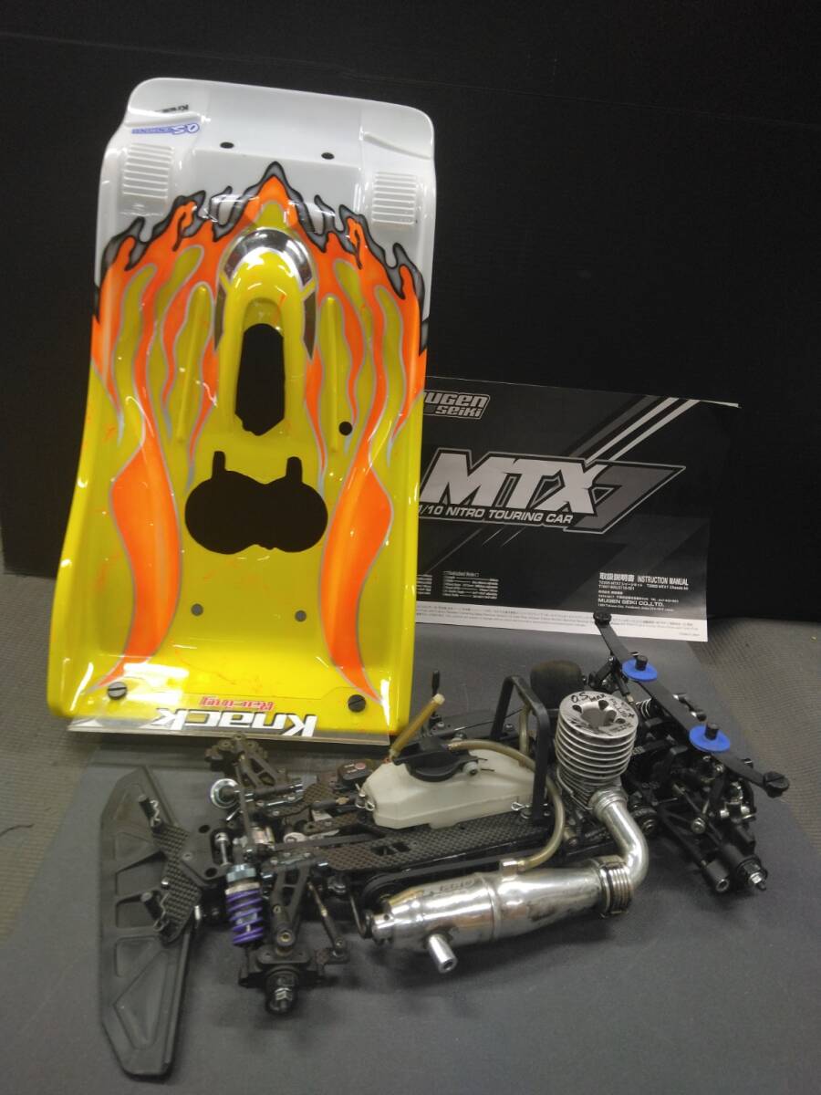 Yahoo!オークション - MUGEN SEIKI MTX7 1/10エンジンシャーシキッ...