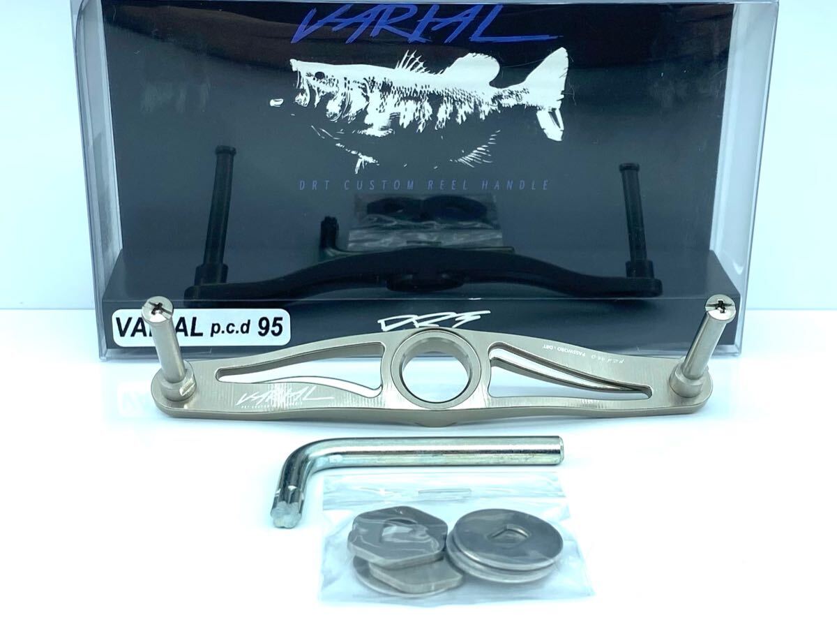 Yahoo!オークション - 未使用 バリアル ハンドル 95mm DRT シルバー