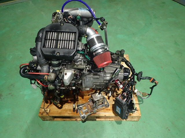 Yahoo!オークション - スズキ ケイワークス TA-HN22S エンジン ミッシ...