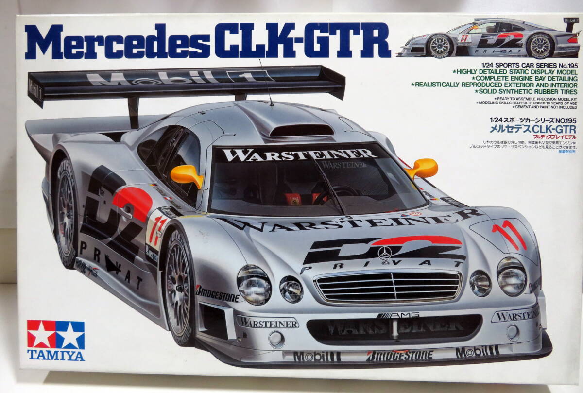 Yahoo!オークション - タミヤ 1/24 メルセデス CLK-GTR TAMIYA Mercede...