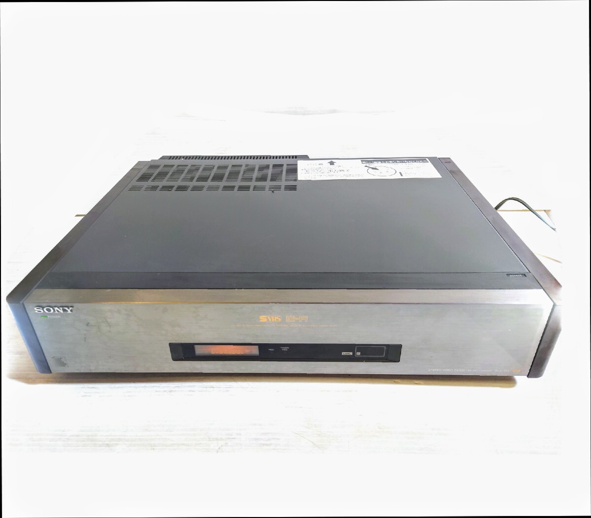 Yahoo!オークション - SONY SVHSレコーダー ビデオデッキ SLV-R5