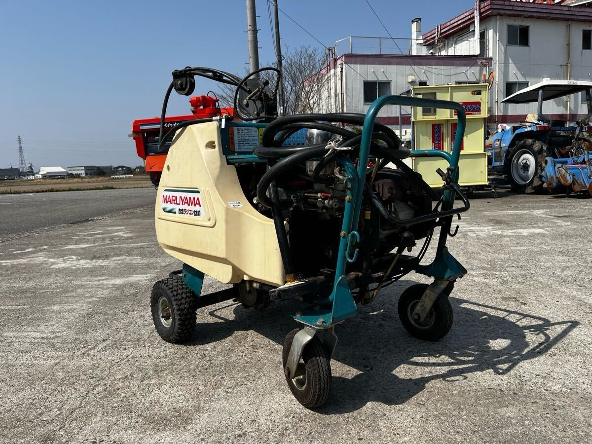 Yahoo!オークション - 【動画有り】丸山 自走式ラジコン動噴機 MSA410 ...