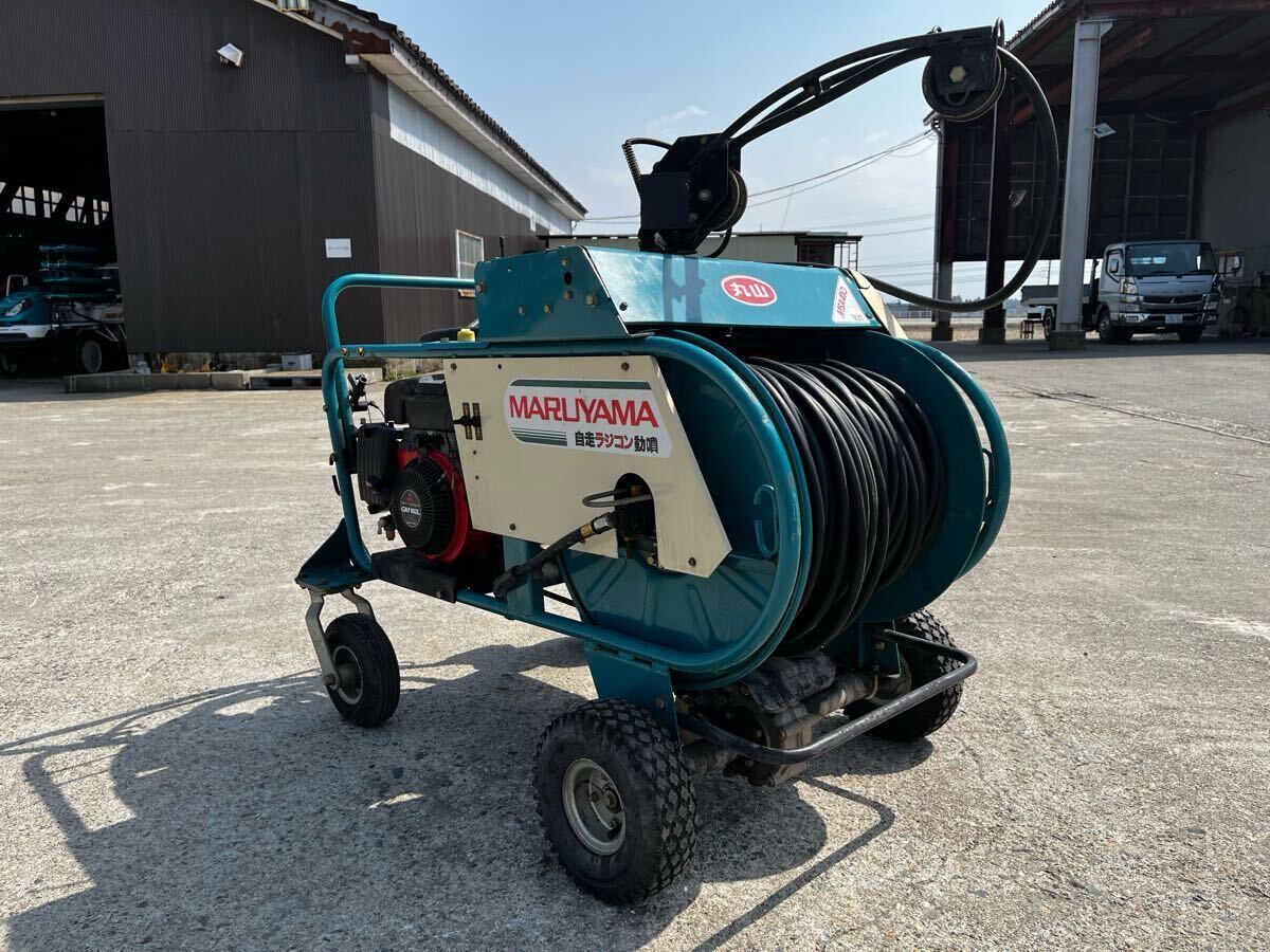 Yahoo!オークション - 【動画有り】丸山 自走式ラジコン動噴機 MSA410 ...