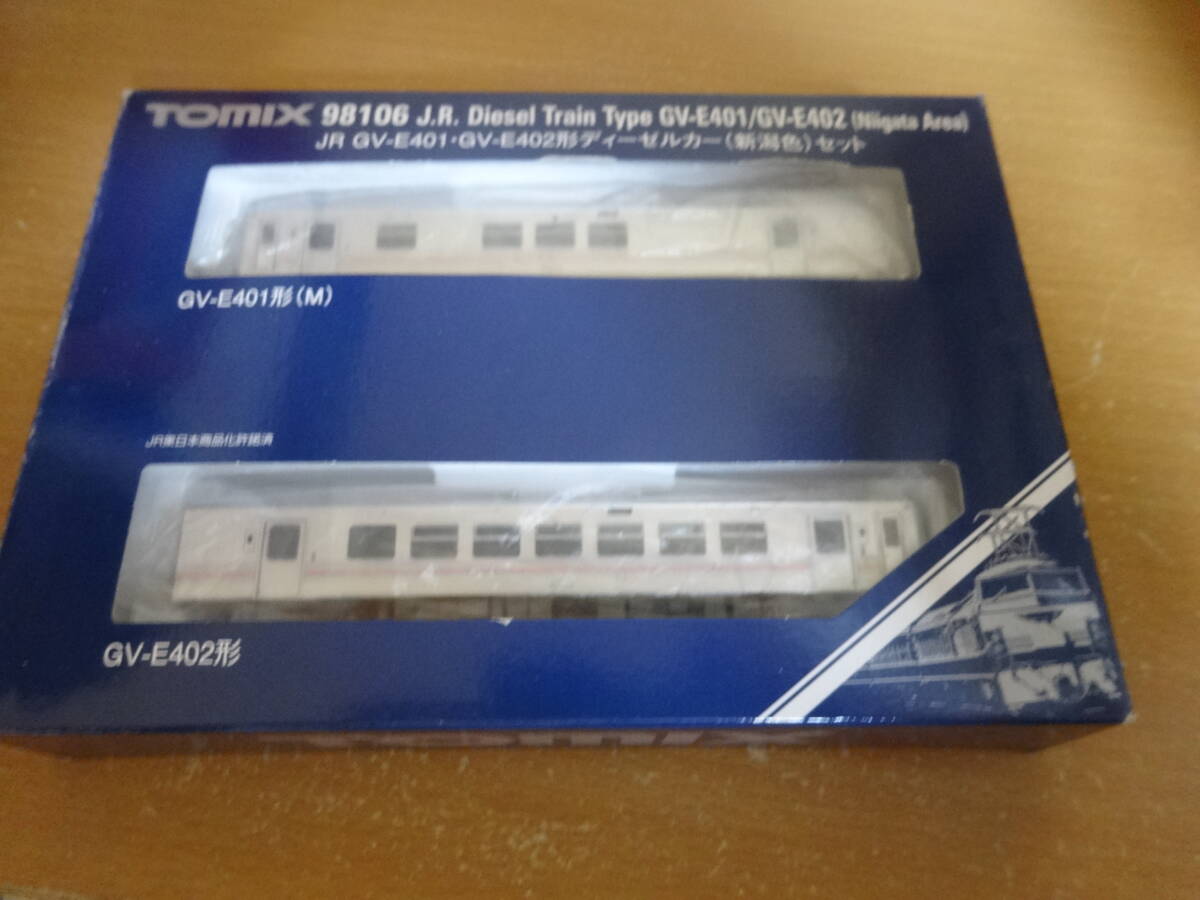 TOMIX 98106 GV-E401 E402 新潟色 セット(ディーゼルカー)｜売買されたオークション情報、yahooの商品情報をアーカイブ公開 - オークファン（aucfan.com）