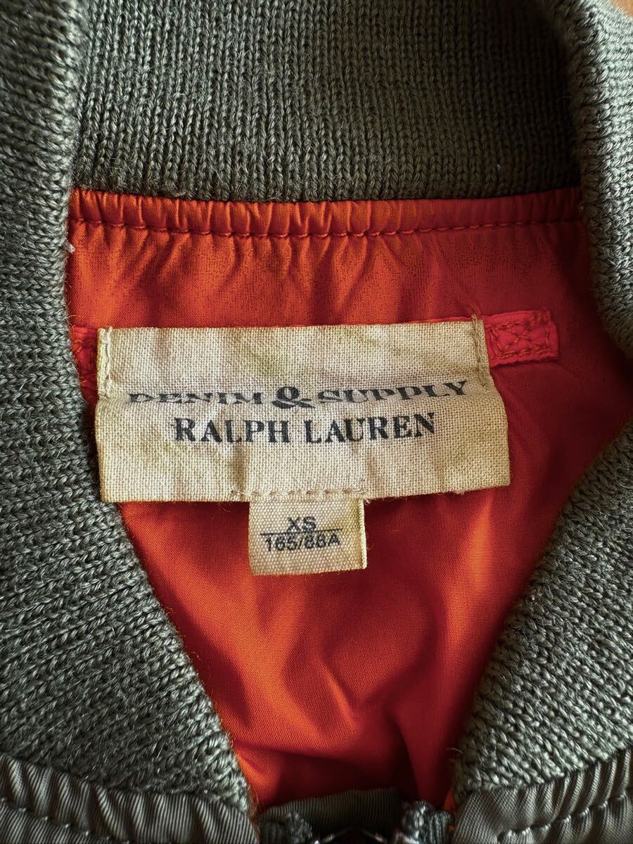 Yahoo!オークション - 傑作 ラルフローレン MA-1 ボンバージャケット S...