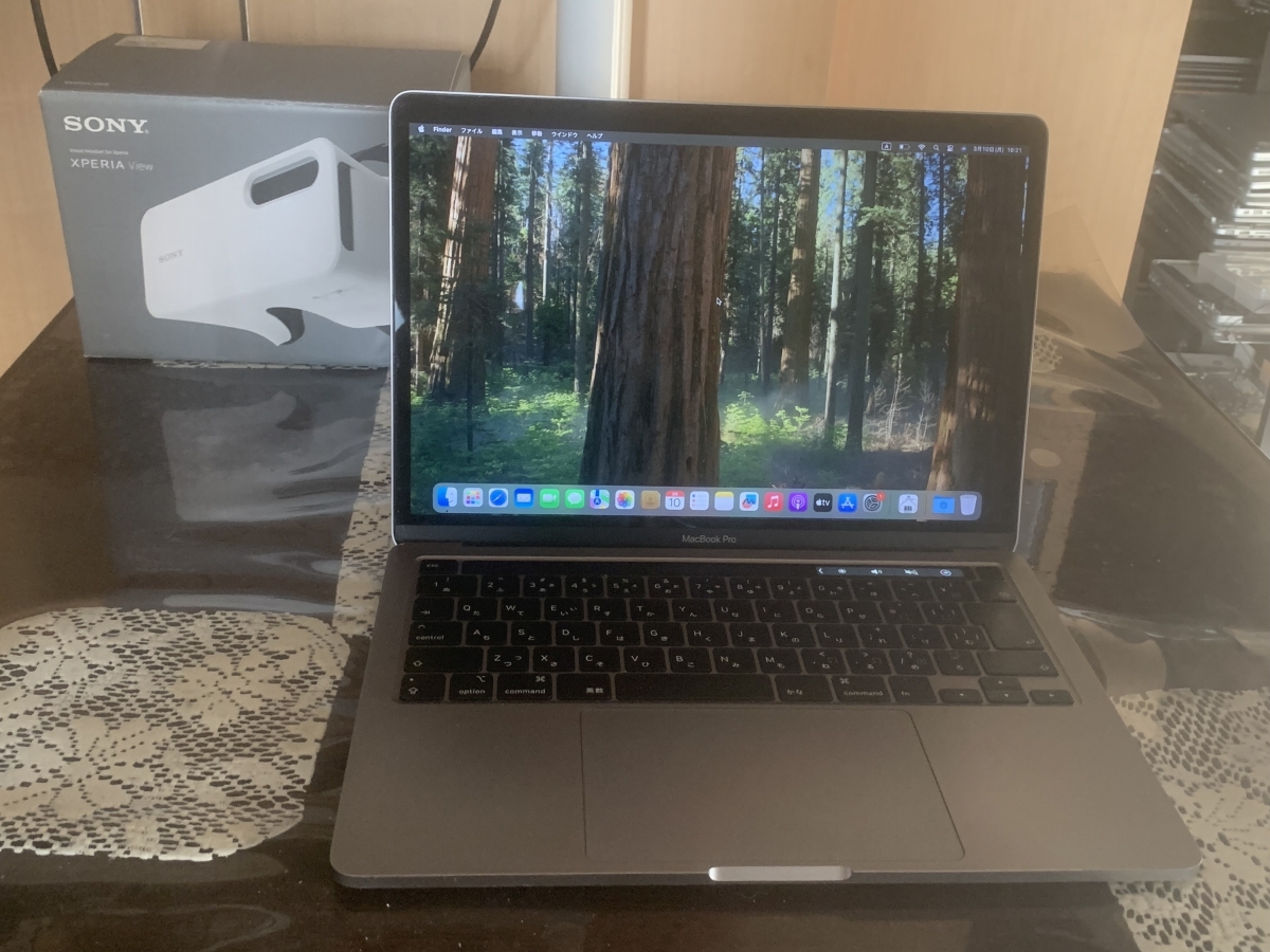 Apple MacBook Pro Retina A2251 2020 モデル Core i5 2.0GHz/13.3インチ/Win10 Pro/16GB/PCI SSD 512GB ...