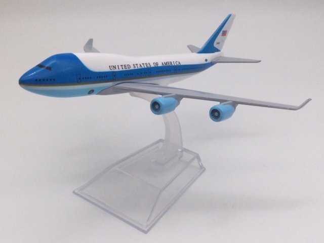 Yahoo!オークション - 【16cm】 ボーイング 747 エアフォースワン ...