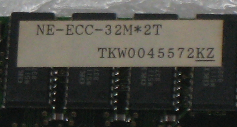 Yahoo!オークション - q34 I O DATA NE-ECC-32Mx2P EDO DRAM搭載 増設S...