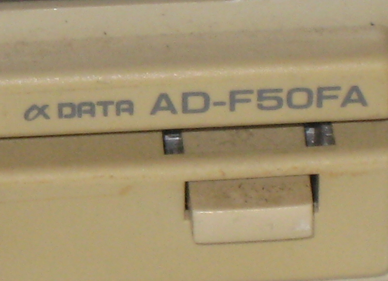 Yahoo!オークション - q53 α DATA AD-F50FA ファイルスロット5" FD...