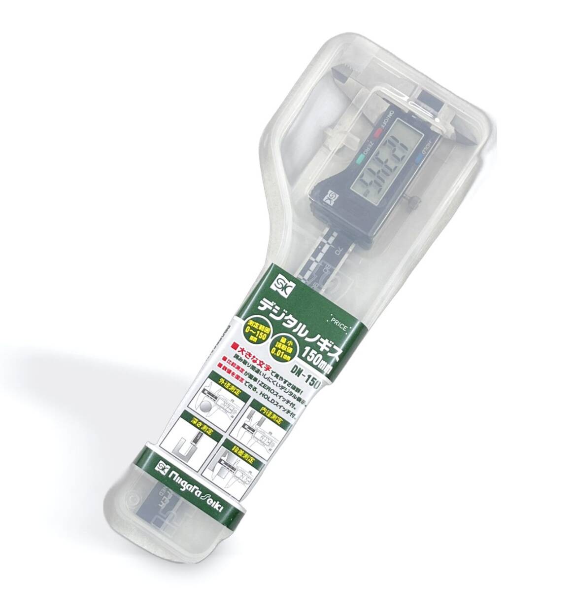 Yahoo!オークション - 新潟精機 SK デジタルノギス 150mm DN-150【B-69...
